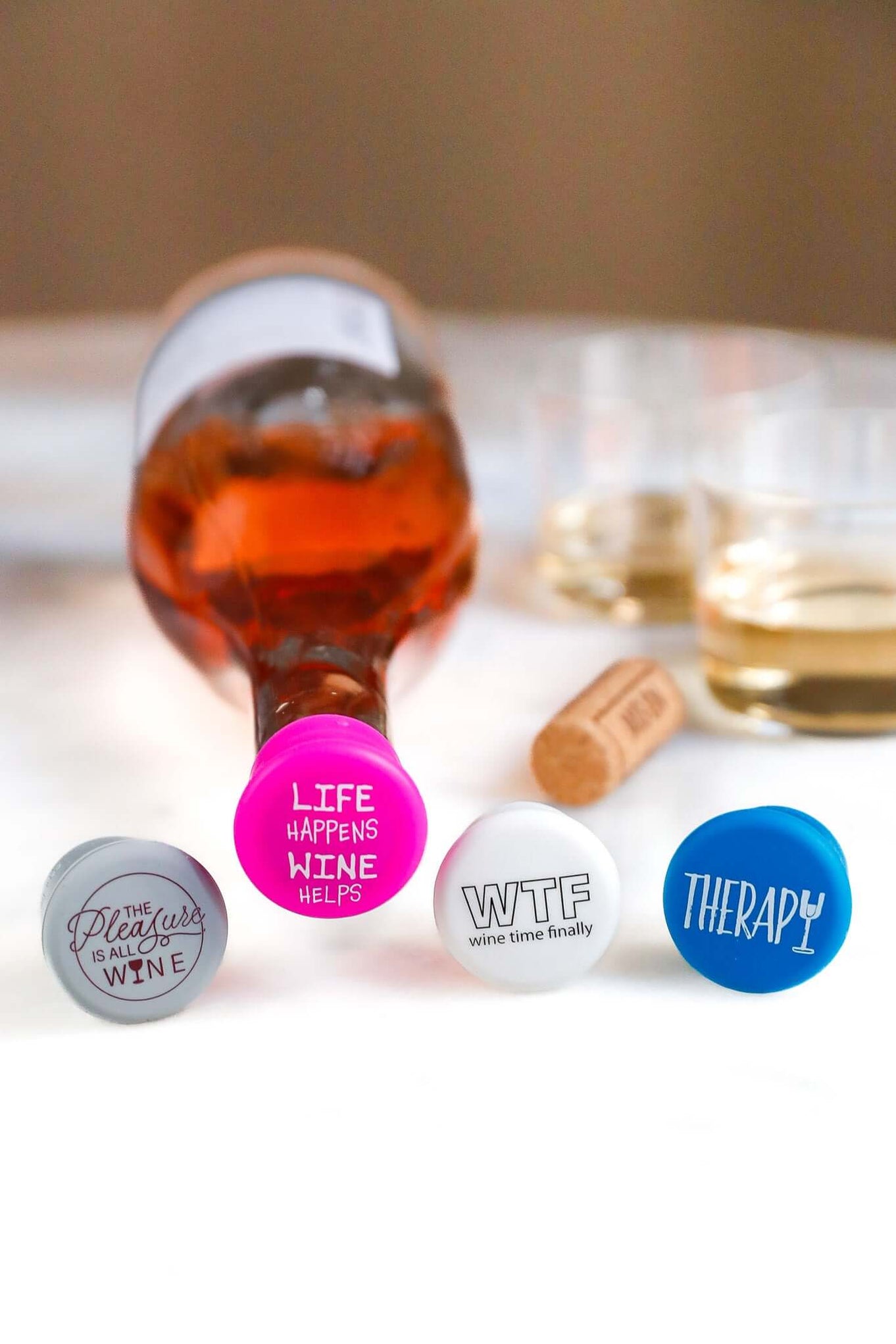 Silicone Wine Caps | Leakproof & Reusable by CapaBunga®