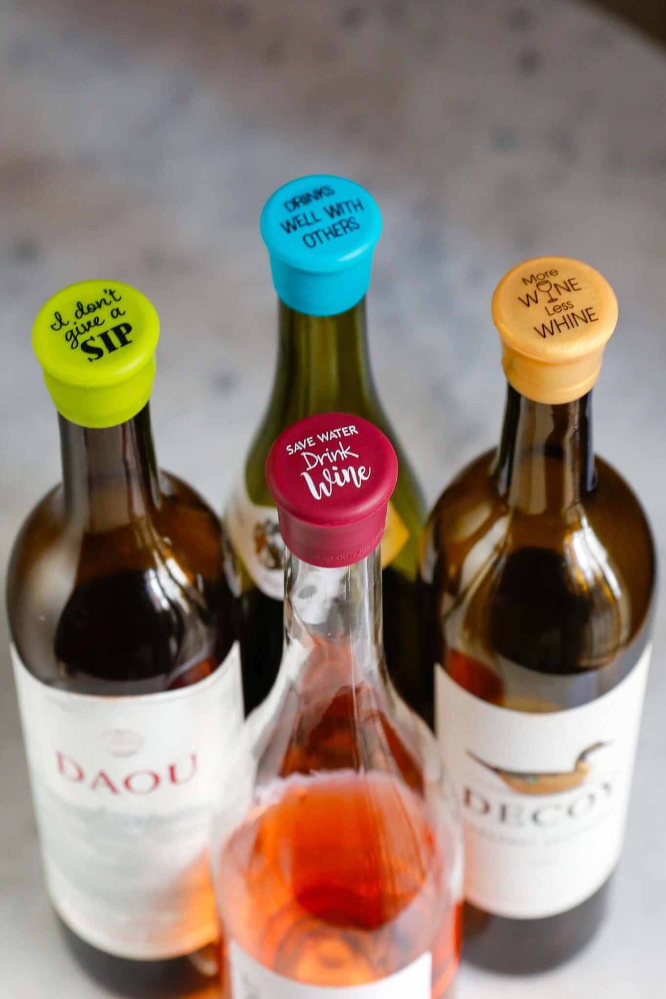 Silicone Wine Caps | Leakproof & Reusable by CapaBunga®