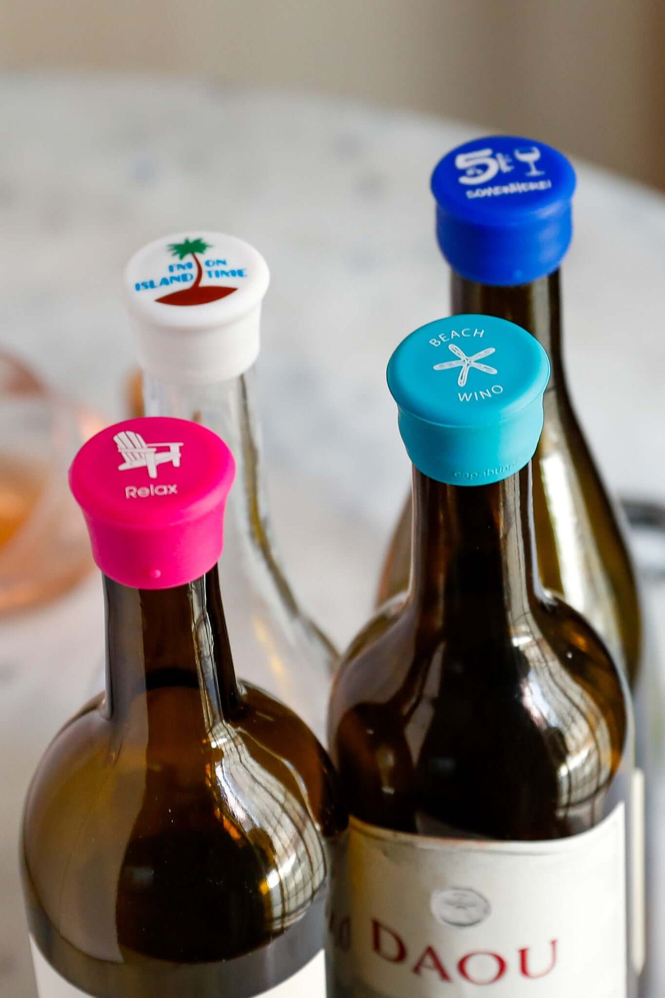 Silicone Wine Caps | Leakproof & Reusable by CapaBunga®